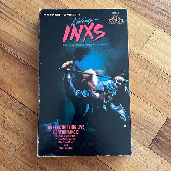 Media | Rare Living Inxs Vhs Tape 8s | Poshmark